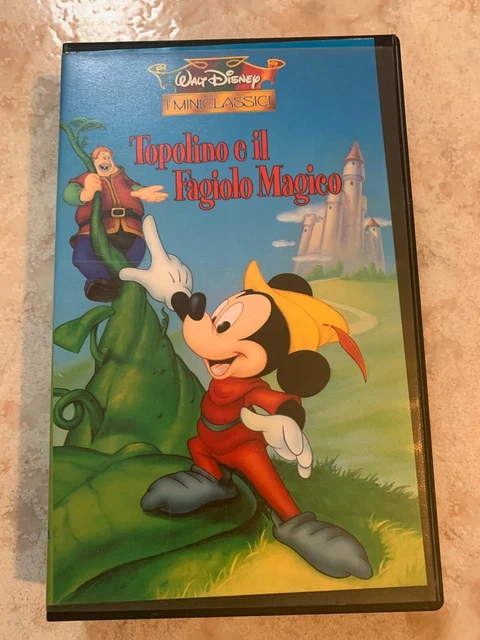 TOPOLINO E IL FAGIOLO MAGICO - ORIGINALE CLASSICI DISNEY VHS ITA in ...