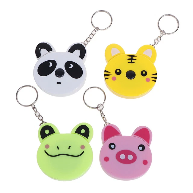 1METER LONG ANIMALS Roll Automatic Stretch Ruler Stationery Sewing ...