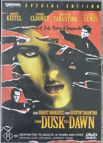 DVD FROM DUSK Till Dawn HARVEY KEITEL George Clooney QUENTINTARANTINO £ ...