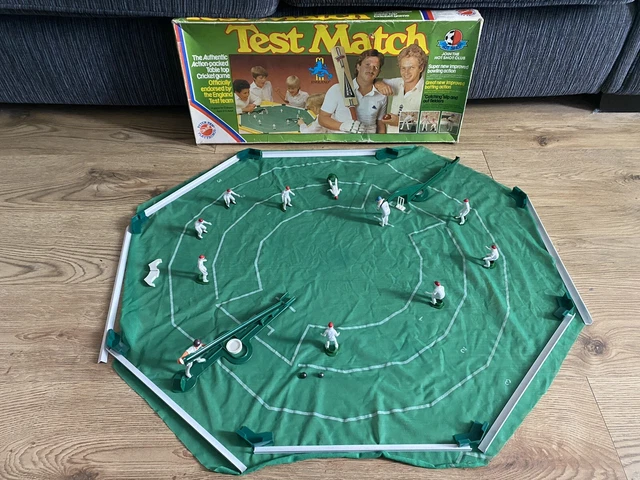 VINTAGE (1985) TEST Match Cricket Game by Peter Pan Playthings: Boxed ...