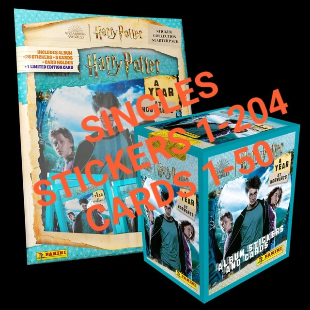 HARRY POTTER: A Year at Hogwarts Sticker Collection Singles (Panini ...