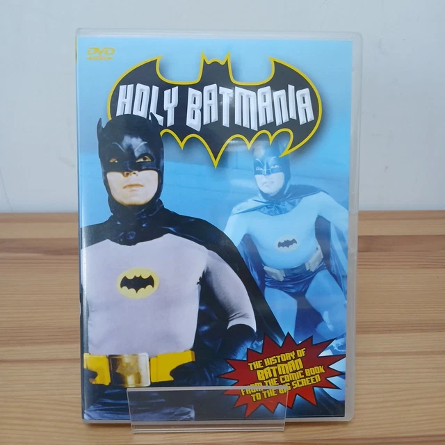 HOLY BATMANIA BATMAN DVD From Comic Book To The Big Screen Rare UK ...
