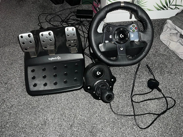 LOGITECH G920 UK Plug Driving Force Racing Wheel for Xbox One and PC £ ...