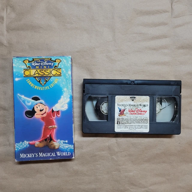 WALT DISNEY MINI Classics Mickeys Magical World (VHS 1991 ...