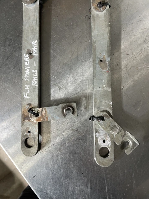 HARLEY DAVIDSON SHOVELHEAD Panniers Pannier Saddlebag Brackets FL FLH ...