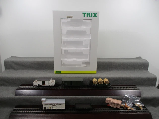 TRIX H0 23936 Güterwagen-Set 5-teilig diverse Wagen der K.Bay.Sts.B. in ...