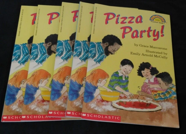LOT OF 5 COPIES Hello Reader: Pizza Party! by Grace Maccarone (1994 ...