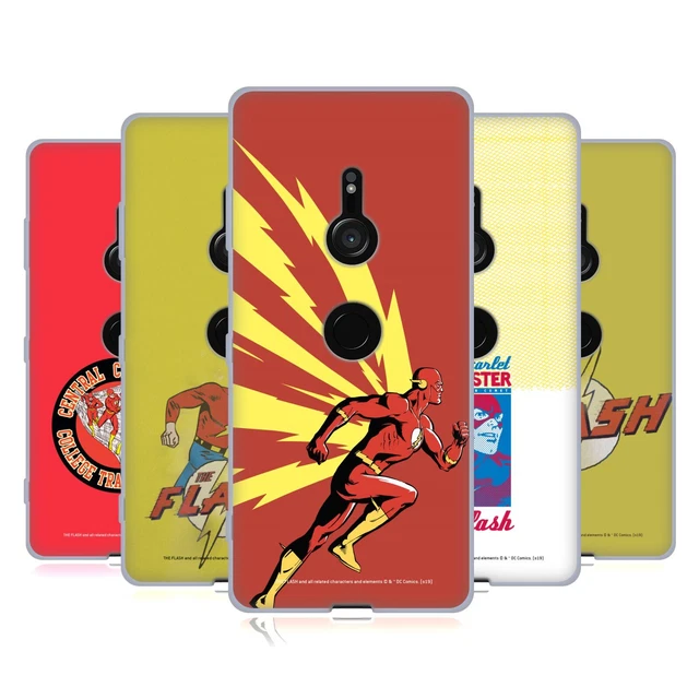 OFFICIAL THE FLASH Dc Comics Fast Fashion Soft Gel Case For Sony Phones ...