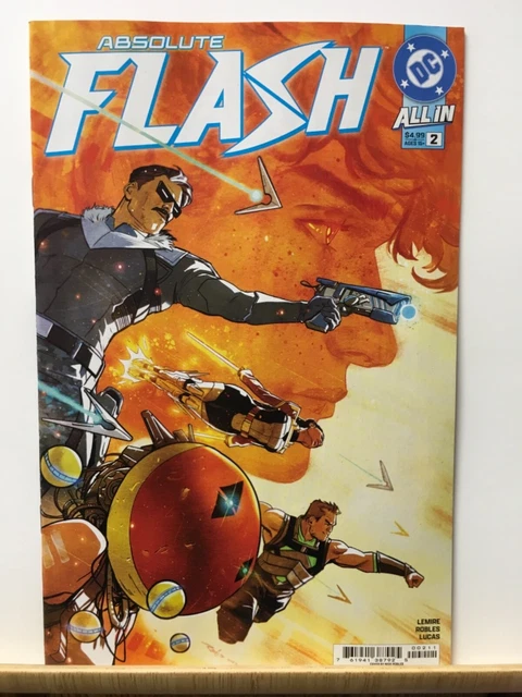 ABSOLUTE FLASH #2 main cover 2025 NM Brand New Comic! £3.89 - PicClick UK