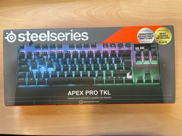 STEELSERIES APEX PRO TKL Mechanical Gaming Keyboard - UK English #37 £ ...