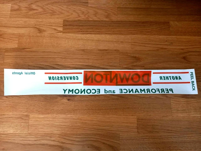 CLASSIC MINI COOPER S MK1 BMC Downton Dealer Sticker Decal Rare Works ...