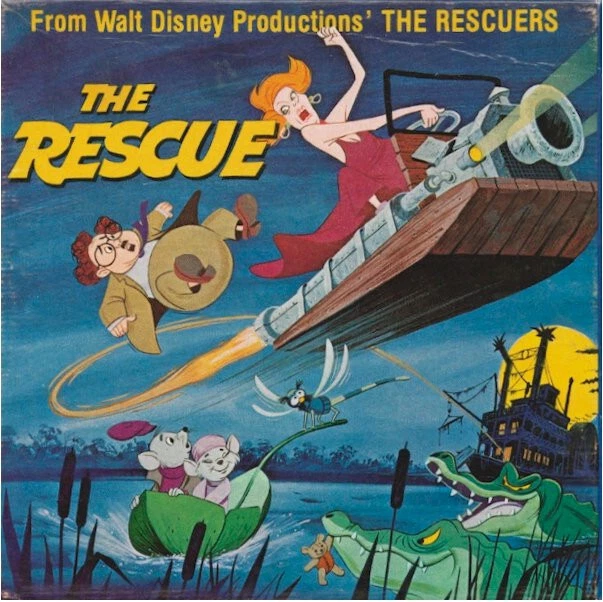 THE RESCUE - The Rescuers - Disney Super 8 Colour Sound 8Mm Cine Film ...