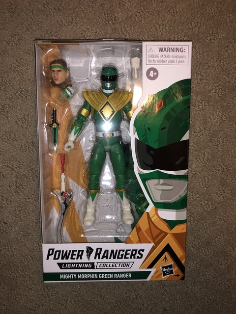 HASBRO POWER RANGERS Lightning Collection MMPR Mighty Morphin Green ...