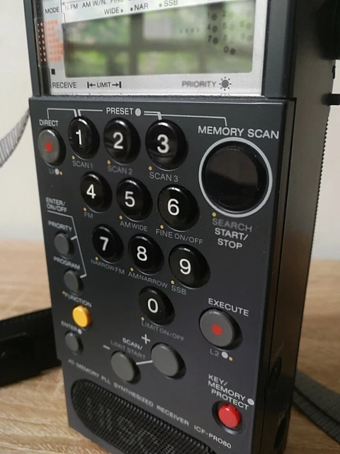 RECEPTEUR SONY ICF-PRO 80 - SONY receiver ICF-PRO80 EUR 450,00 ...
