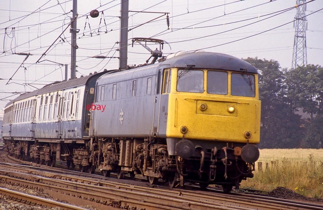 ORIGINAL 35MM SLIDE BR Class 85 no.85040 at Winwick Jn +rights for use ...