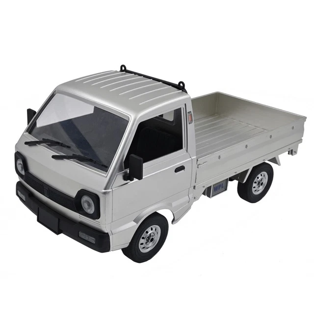 WPL D12 1/10 RC Car Drift Truck 260 Motor + Bright Children Toys ...