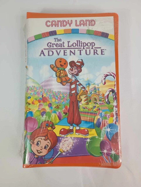 CANDY LAND: THE Great Lollipop Adventure VHS 2005 Paramount Factory ...