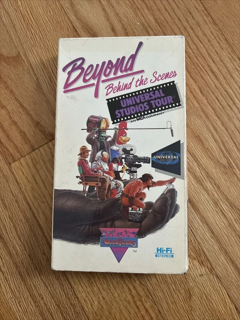 BEYOND BEHIND THE Scenes Universal Studios Tour VHS Tape £14.10 ...