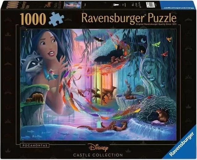 RAVENSBURGER PUZZLE*1000 TEILE*DISNEY Castle Collection*Pocahontas*Neu+Ovp EUR 16,99 - PicClick DE