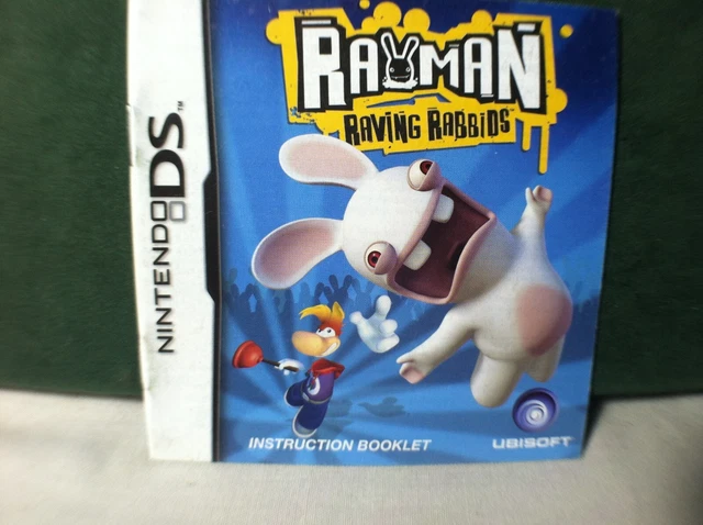 DS MANUAL RAYMAN Raving Rabbids £5.68 - PicClick UK