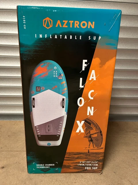 AZTRON FALCON AIR X Inflatable Wing Foiling Board 5'10" £425.00 - PicClick UK