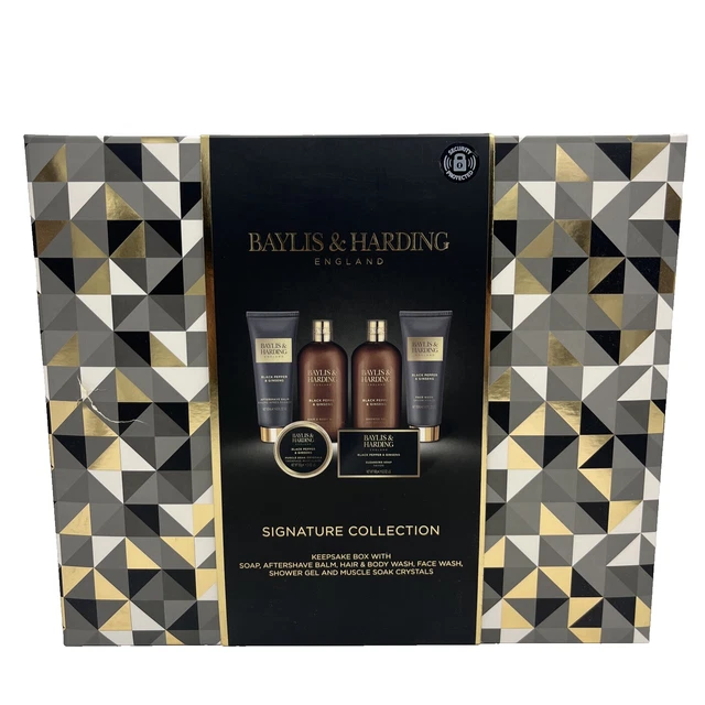 BAYLIS & HARDING Signature Collection Black Pepper & Ginseng Men's Gift ...