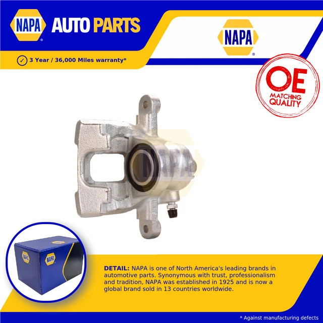BRAKE CALIPER FITS HONDA CR-V Mk4 RE6 1.6D Rear Left 2013 on NAPA ...