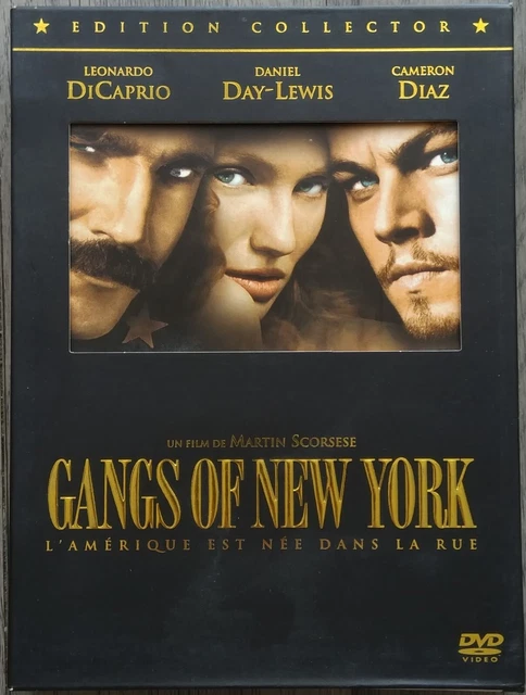 GANGS OF NEW York/Scorsese/Diaprio/Day-Lewis/Cameron Diaz Booklet Dvd ...