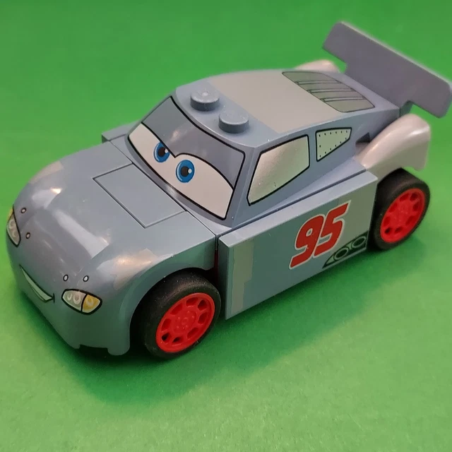LEGO DISNEY'S 'CARS'- GRAY "LIGHTNING McQUEEN" RACER FROM 'CARS 3 ...