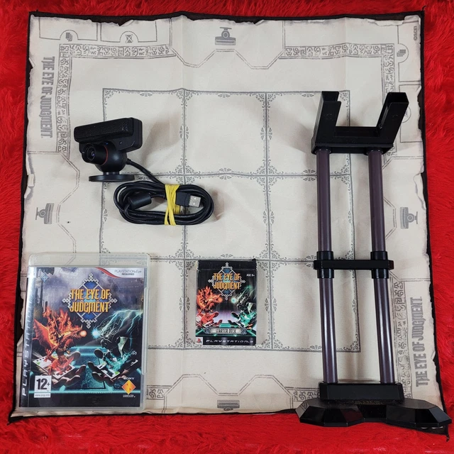 PS3 EYE OF JUDGMENT With Camera & Stand + CARDS REGION FREE PAL ...
