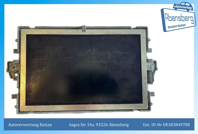 MERCEDES BENZ E-KLASSE W212 Mopf Zentraldisplay Bildschirm Monitor ...