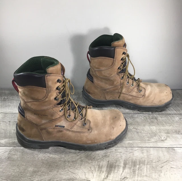 RED WING 2280 King Toe Waterproof Leather Work Steel Toe Mens Boots ...
