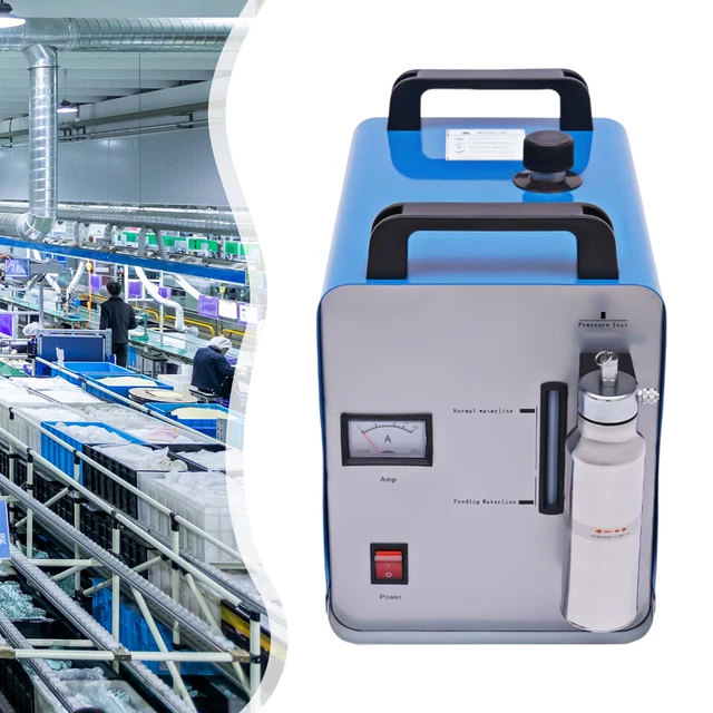 75L H160 OXYGEN Hydrogen HHO Gas Flame Generator Acryl Polishing Machin ...