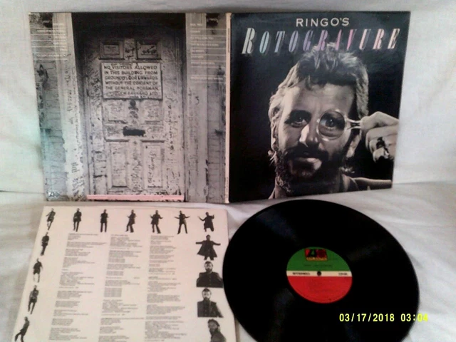 RINGO STARR (THE Beatles) Ringo's Rotogravure, 1976, Usa Press, Ex ...