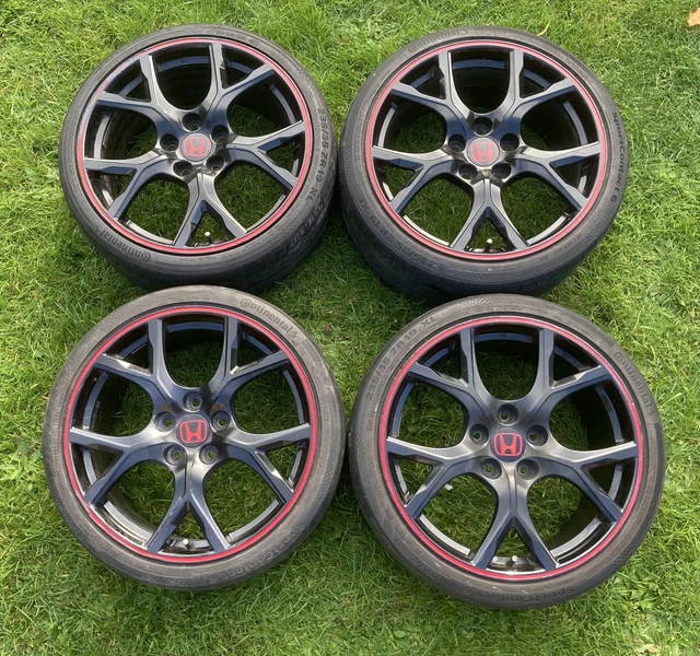 RARE GENUINE HONDA Civic Type R FK2 19” wheels £525.00 - PicClick UK