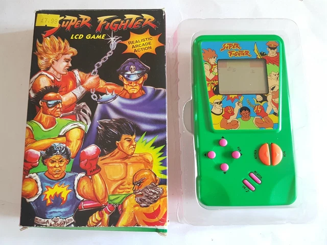 VINTAGE LCD HAND Held Game SUPER street FIGHTER knock off rare old shop ...