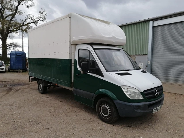 MERCEDES SPRINTER 311 CDI LWB Luton 2008, with tail lift £3,439.00 ...