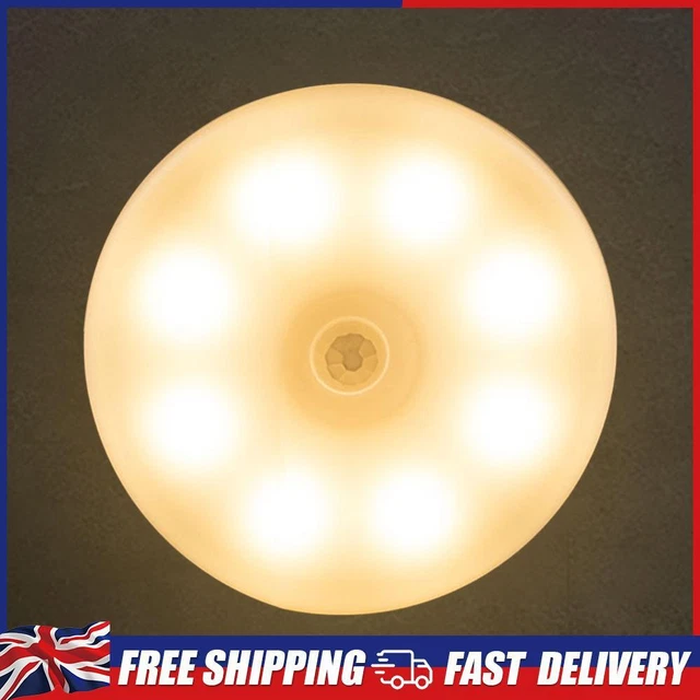 PIR MOTION SENSOR Lamp 300mAh Wireless Motion Sensor Lamp for Wall ...