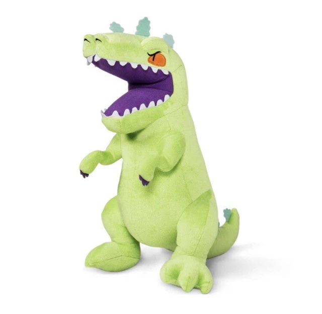 NICKELODEON RUGRATS REPTAR Plush Stuffed Animal 2021 17” Green Dinosaur ...