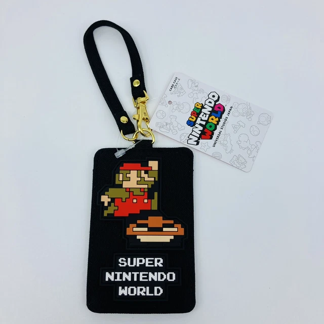 SUPER MARIO BROS ID Card Case Holder Nintendo World UNIVERSAL STUDIOS ...