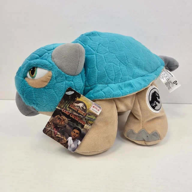 JURASSIC WORLD CAMP Cretaceous 10" Bumpy Ankylosaurus Dinosaur Plush ...