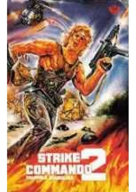 STRIKE COMMANDO 2 Trappola Diabolica Vhs 3B Magnum Vincent Dawn Bruno ...