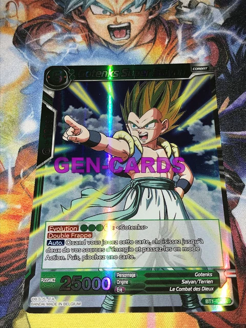 CARTE DRAGON BALL SUPER : GOTENKS SUPER SAIYAN - BT1-070 R EUR 3,00 - PicClick FR
