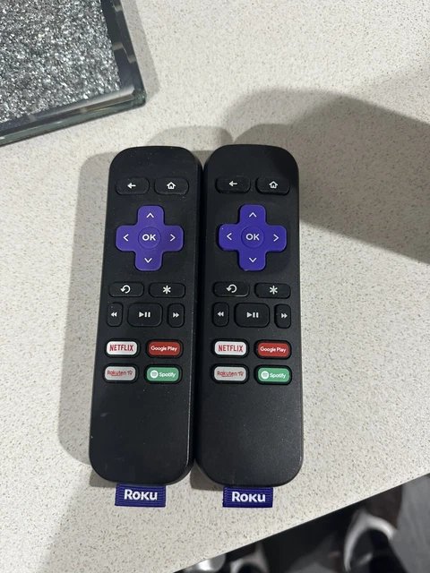 GENUINE ORIGINAL ROKU RC-ALIR Original Remote Control Black 3226001000 ...