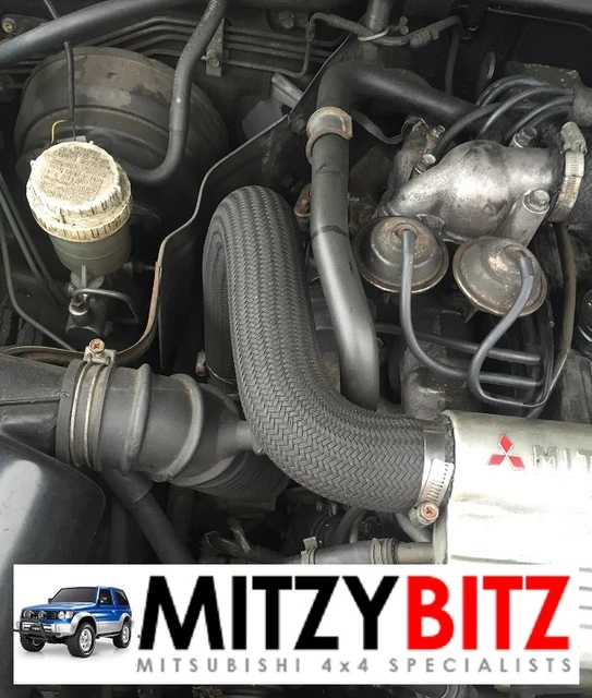 MITSUBISHI PAJERO SHOGUN Mk2 2.8 4M40 Intercooler To Turbo Intake Air ...