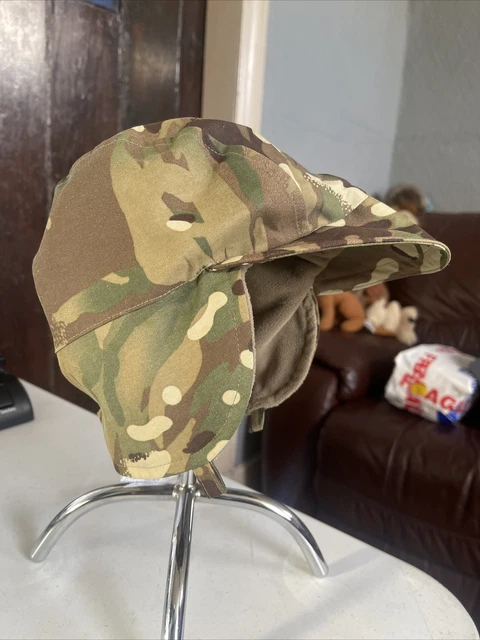 BRITISH ARMY ISSUE Cap Cold Weather MVP MTP Size L Bushcraft Military £ ...