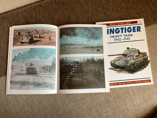 OSPREY VANGUARD GERMAN Kingtiger & 6 Panzer Division 40 Pages each Text ...