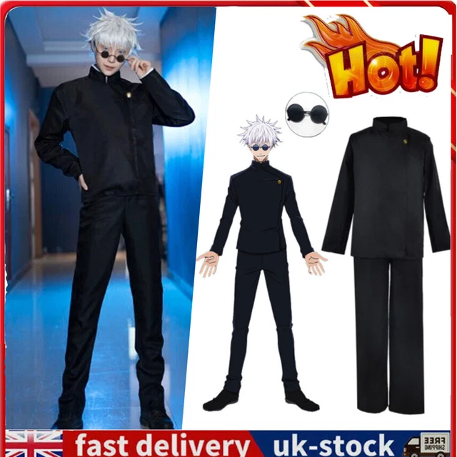 GOJO SATORU COSPLAY Uniform from Jujutsu Kaisen | High School Costume ...