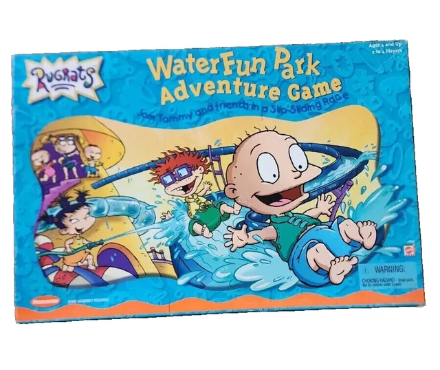 NICKELODEONS THE RUGRATS Water Fun Park Adventure Game COMPLETE IN BOX ...