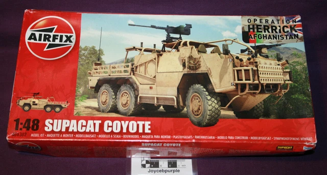 AIRFIX SUPACAT HMT600 Coyote 1:48 scale model AFV kit A06302. £46.00 ...